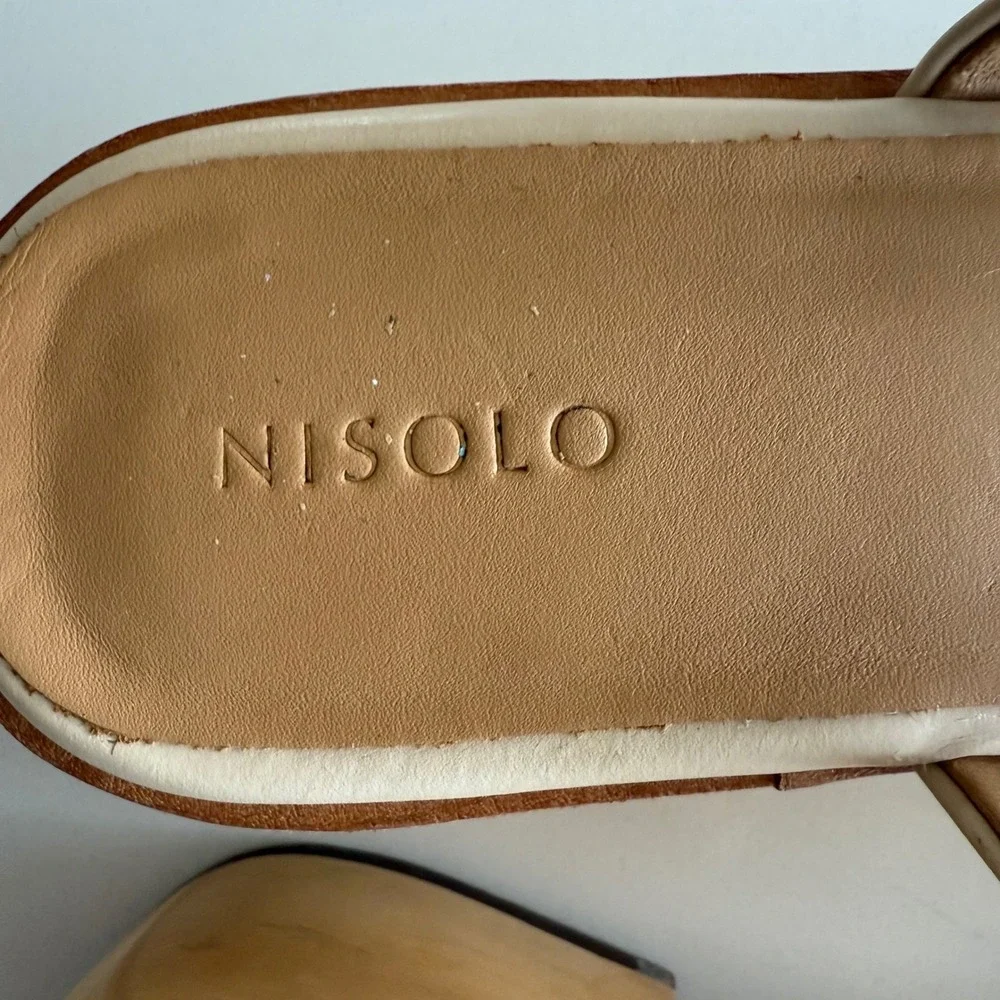 Nisolo | Shoes | Nisolo Ellie All Day Wood Sole Sustainable Slip On Two ...